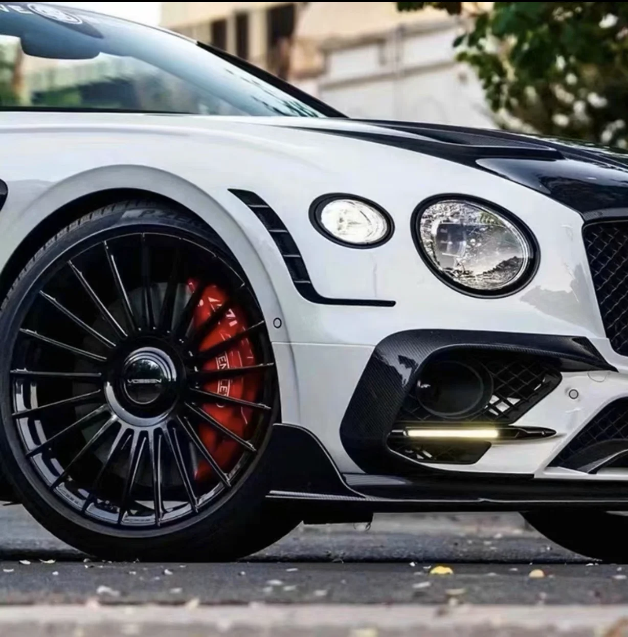 High Quality Body Kit For 2020 The Bentley Continental Gt Dry Carbon ...