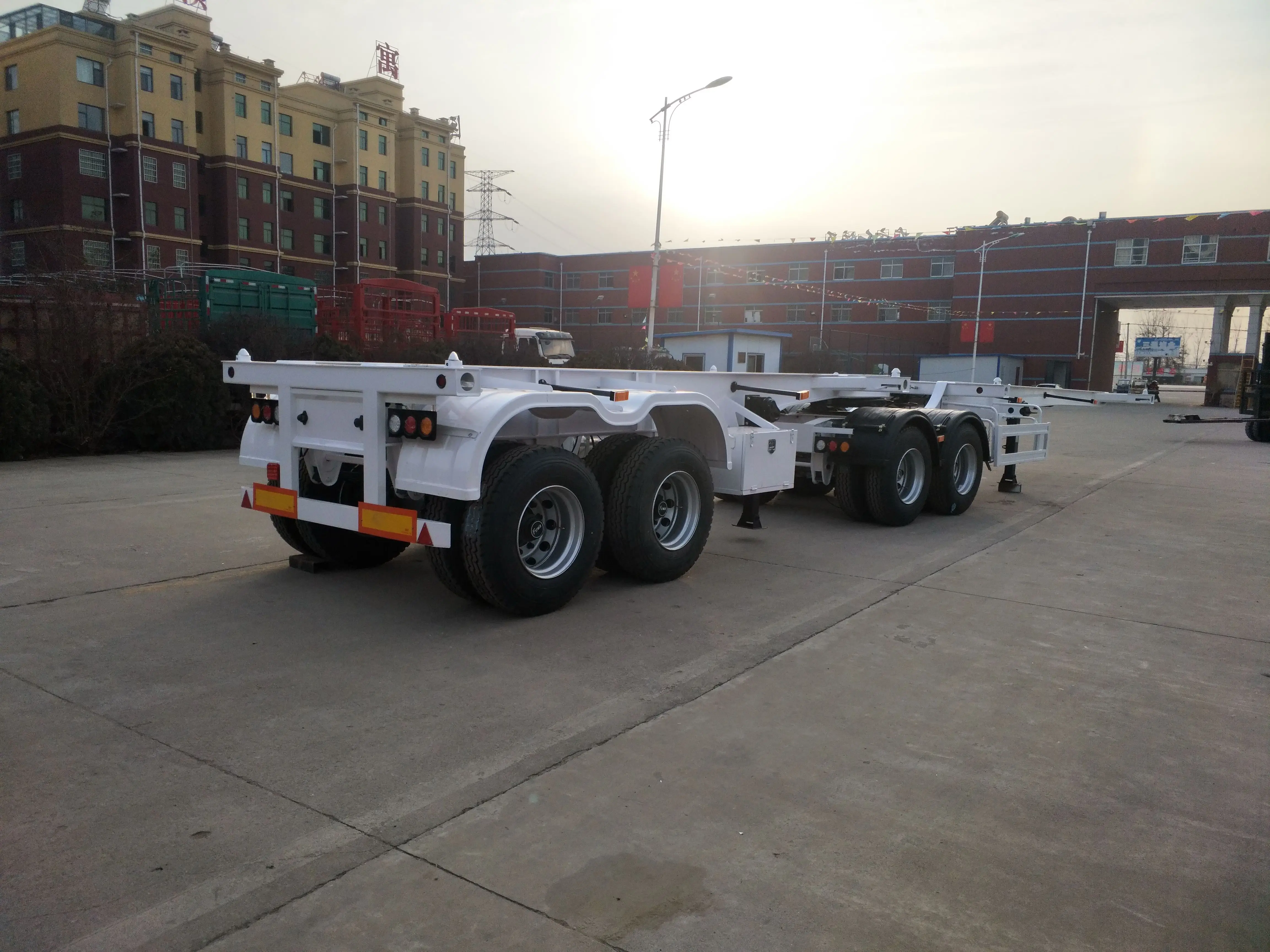 40ft Skeletal Tandem Interlink Semi Trailer - 6 Axles