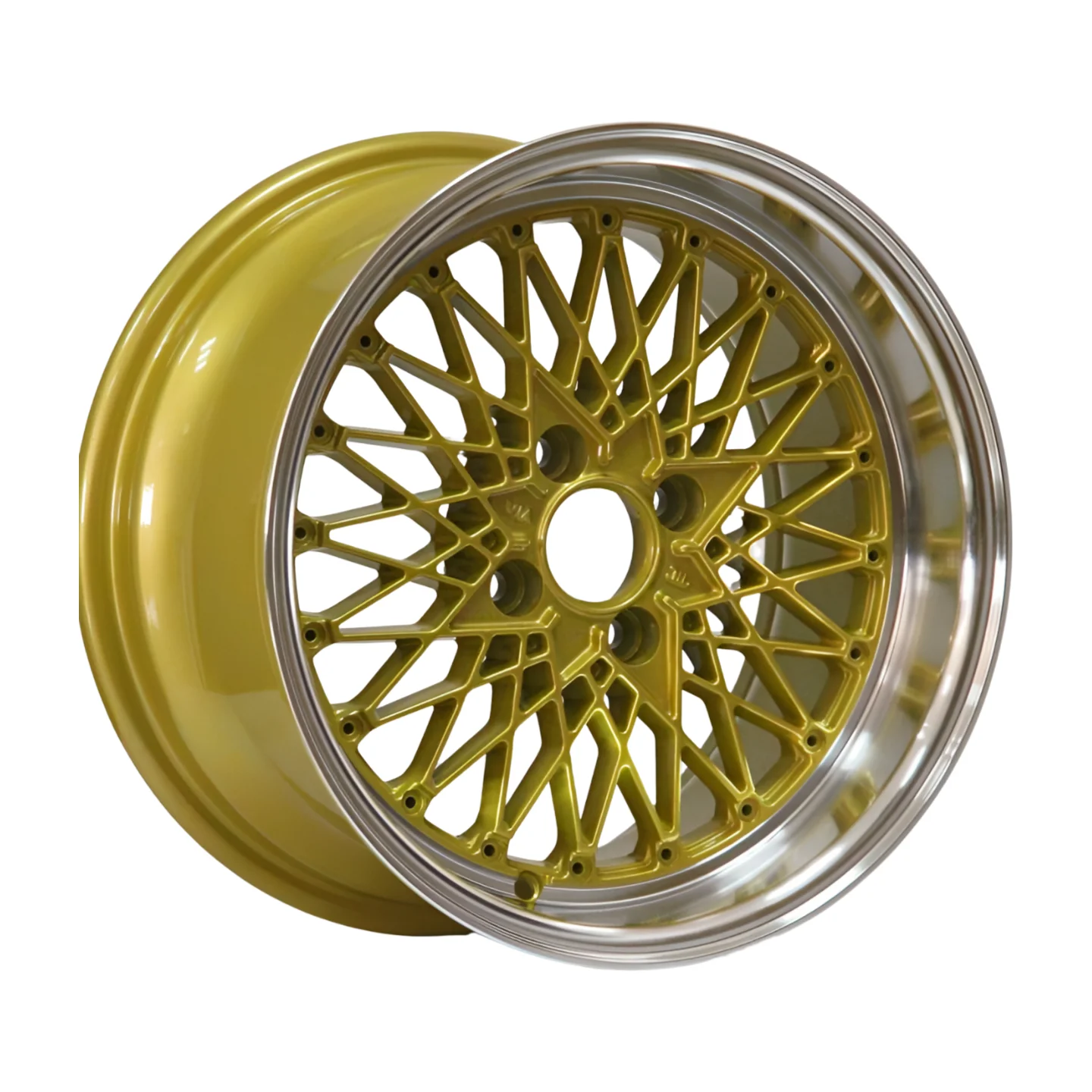 Jy Golden Color 15 17 Inch Deep Dish Car Mesh Wheel Rims For Sale - Buy ...