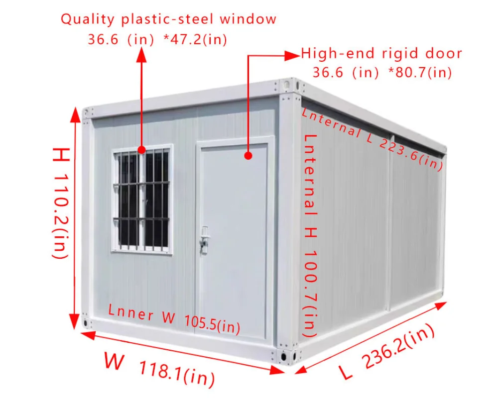 STC Cabin Pre Fab Container House Residential Container Homes in ...