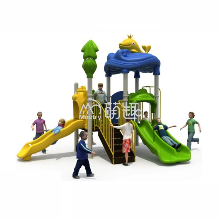 Moetry Sturdy Outdoor Play Structures For 2-5 Year Old Preschoolers ...