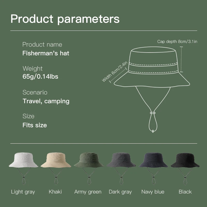 Mens Sun Bucket Hats - UPF Protection for Outdoor Activities