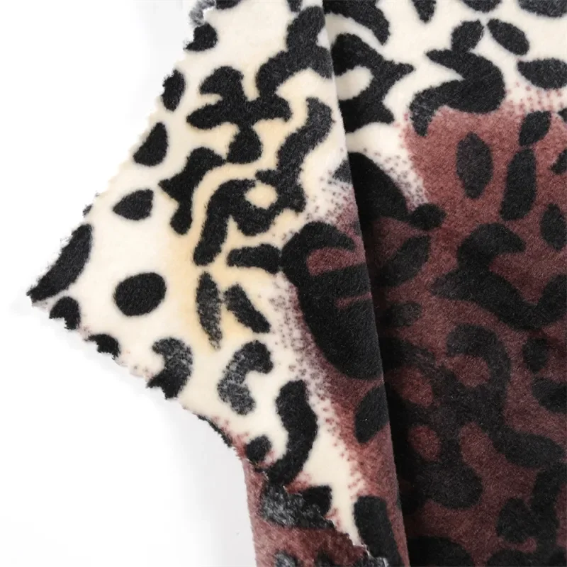 Alibaba.com: Shrink-Resistant, Washable, Soft Leopard Print Velvet ...