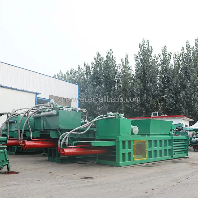 Hydraulic Horizontal Scrap Metal Shear Baler Machine Recycle Compactor ...