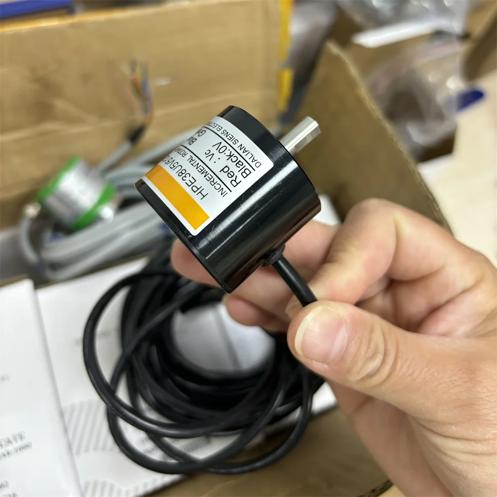 38mm Angle Position Sensor Incremental Encoder 512ppr Voltage Output ...