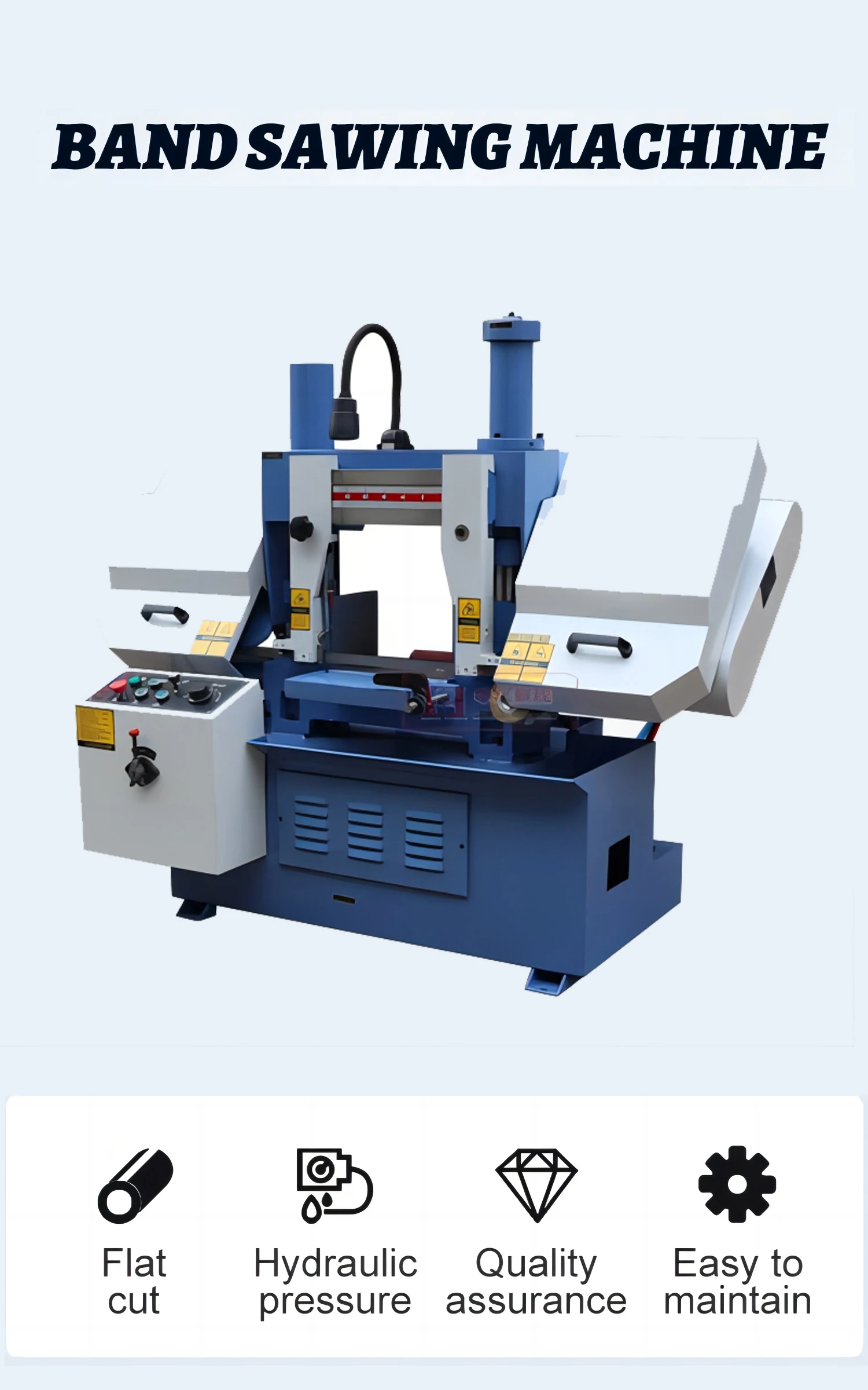 New Angle Saw Machine Angle Metal Band Saw Machine Horizontal Angle Saw ...