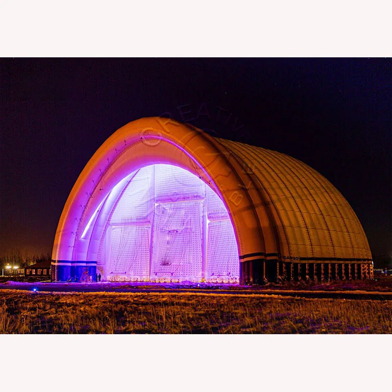 Air Supported Inflatable Structure Custom Huge Inflatable Helicopter ...