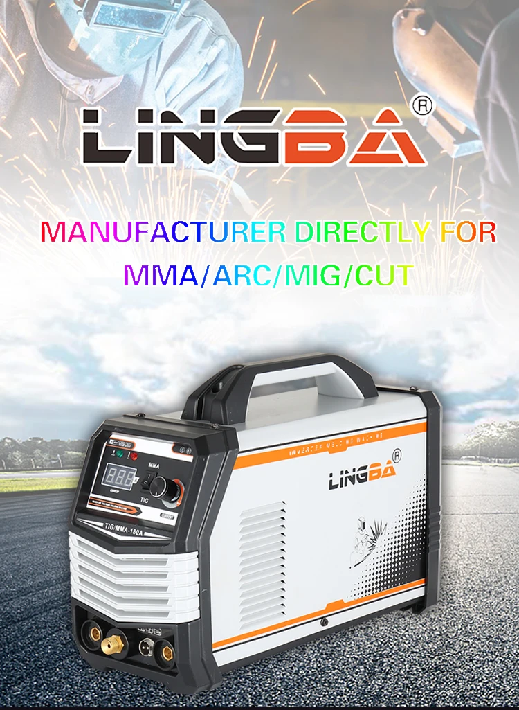 Japan Pulse Inverter Aluminum Ac Dc TIG 200A Welding Machine TIG-250 AC/DC