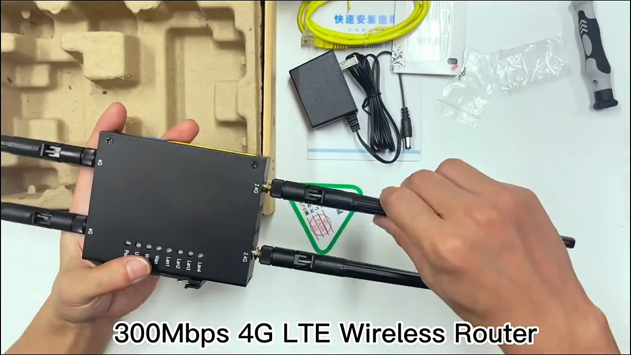 Industrial 4g Lte Router Mt7620a 300mbps Openwrt Fdd Tdd 4g Lte Wireless Router With Sim Card ...