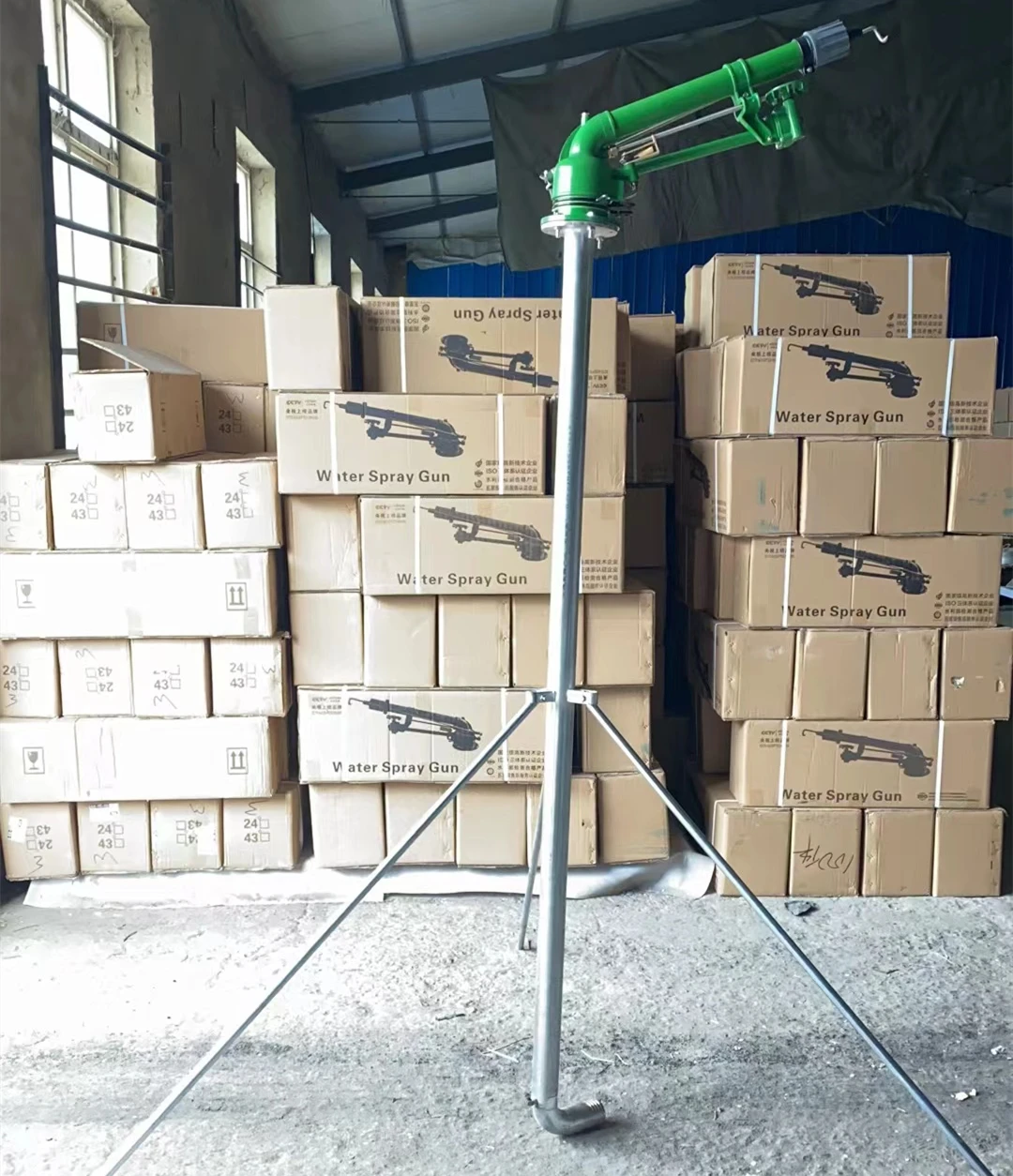 Agricultural Big Gun Sprinkler Irrigation System 360 Water Rain ...