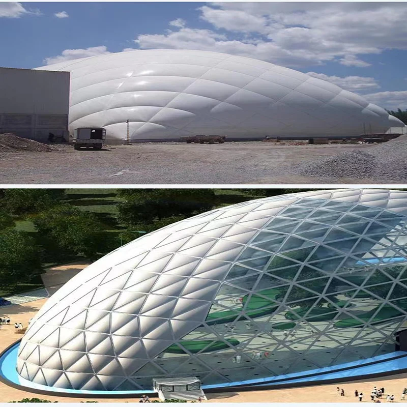 PVDF Sports Soccer Court Tent Inflatable Sports Arena Football Pitch ...
