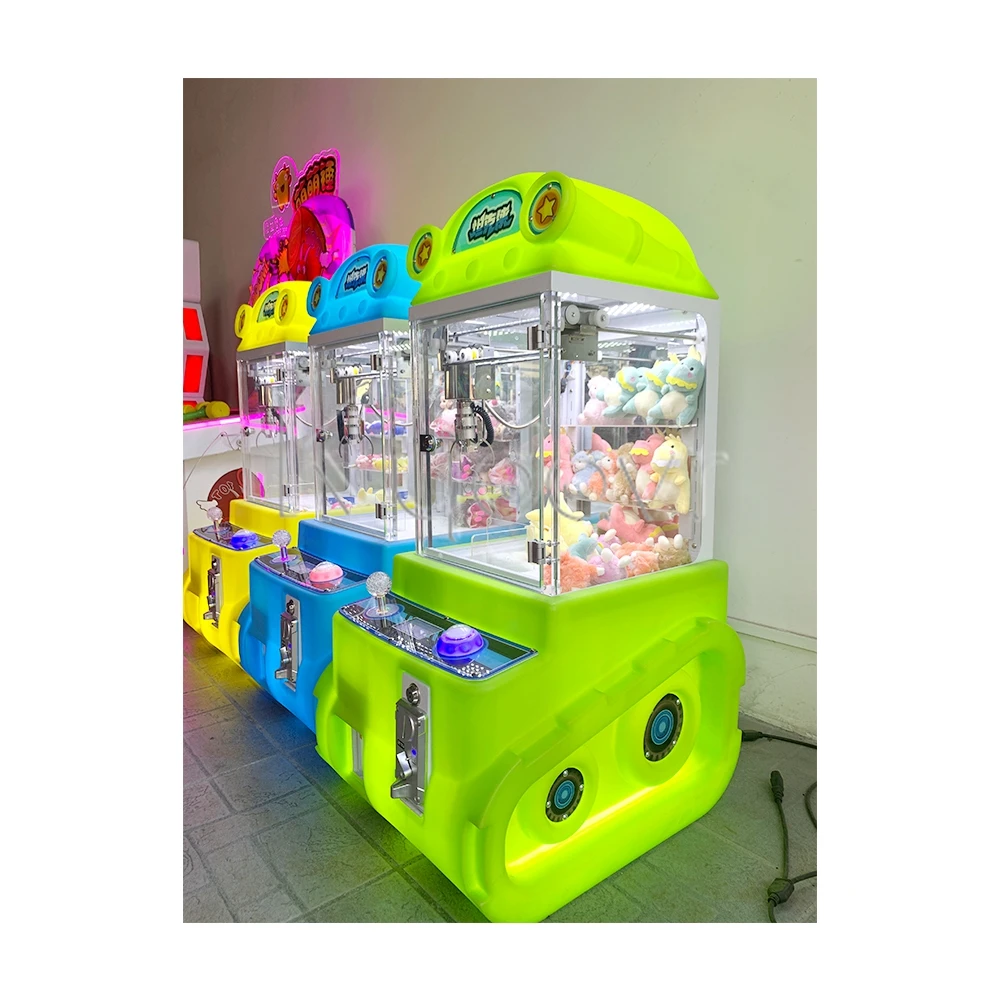 Mini Electronic Custom Coin Operated Arcade Crane Stuffed Animals Plush ...