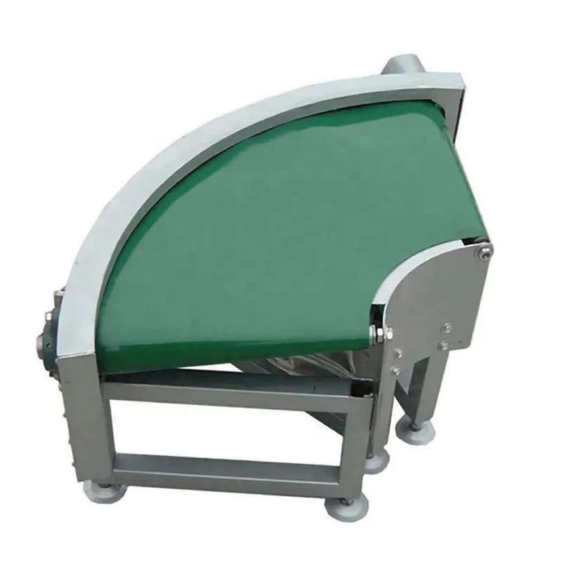X-YES Fully Customized 90 Degree Corner Turning PVC Conveyor Belt ...