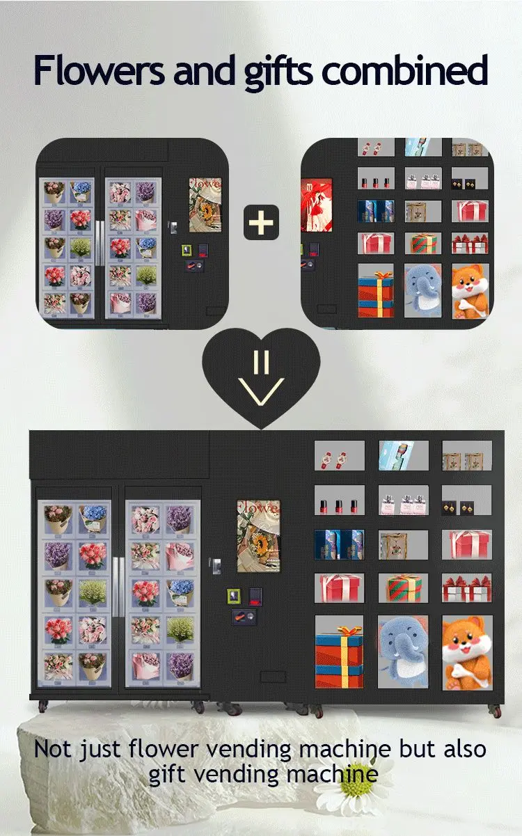 Refrigerated Ambient Gift Boxes - Fresh Flower Vending