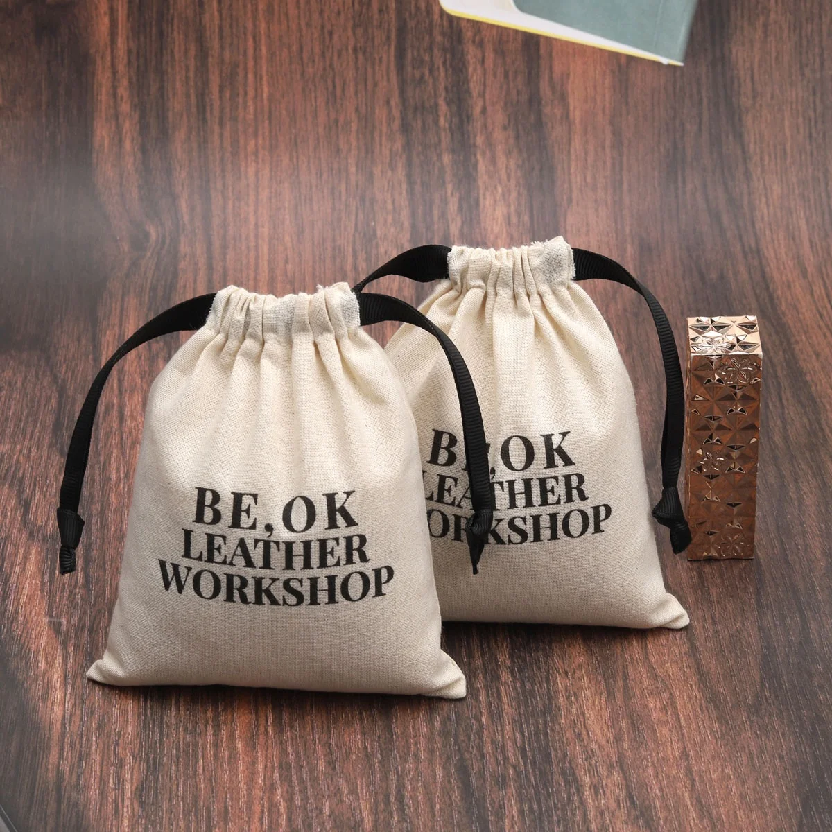 High Quality Cotton Linen Bag - Perfect for Gift Packaging