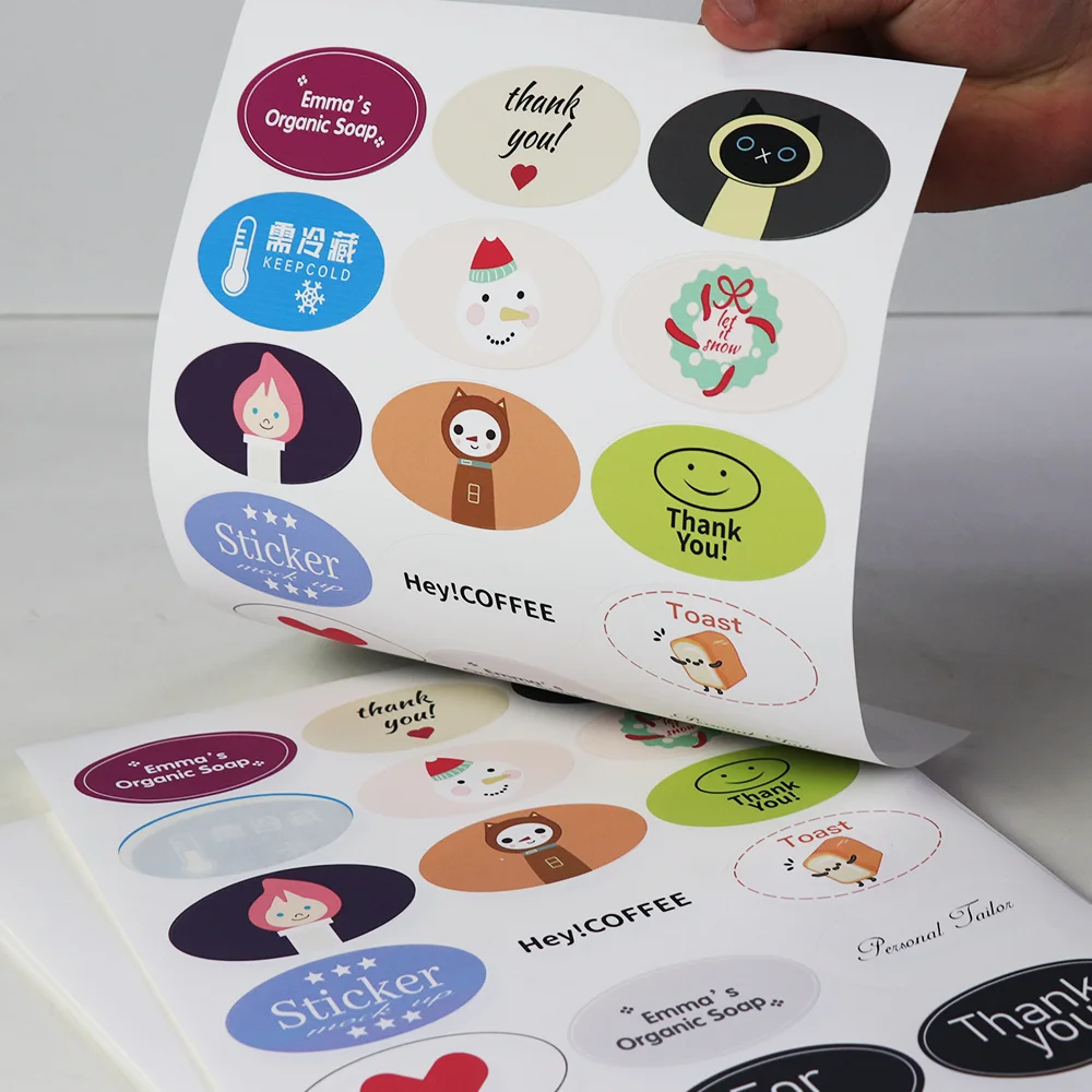 2024 A4 Waterproof Self-Adhesive Printable Vinyl Sticker Paper Custom ...