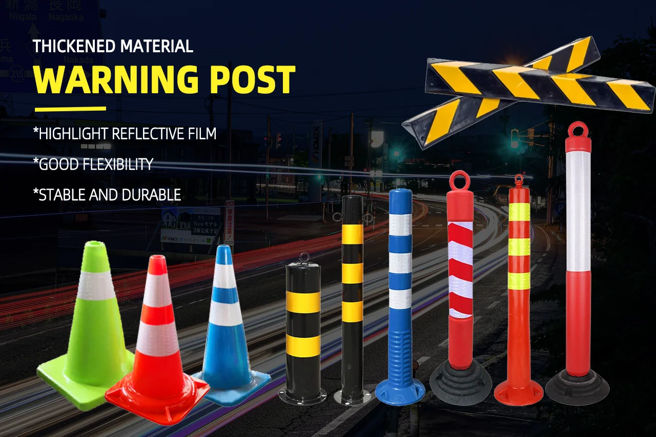 Reflective Warning Driveway Isolation Traffic Safety Posts