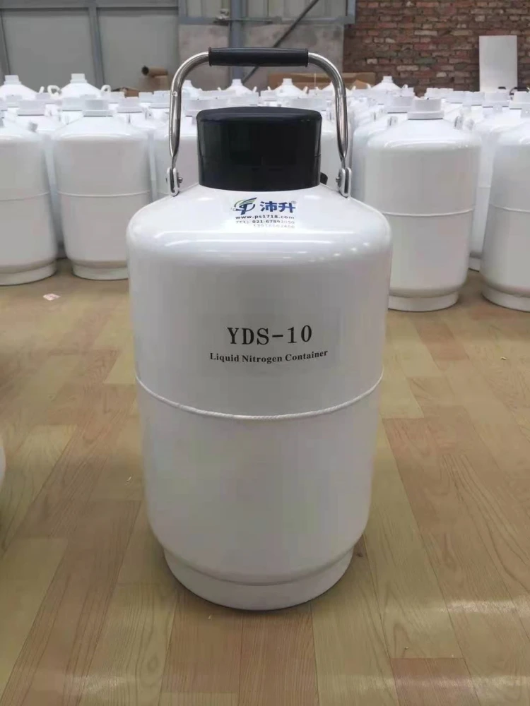 2 Liter Liquid Nitrogen Jar Bottle Cryogenic Container Liquid Nitrogen ...