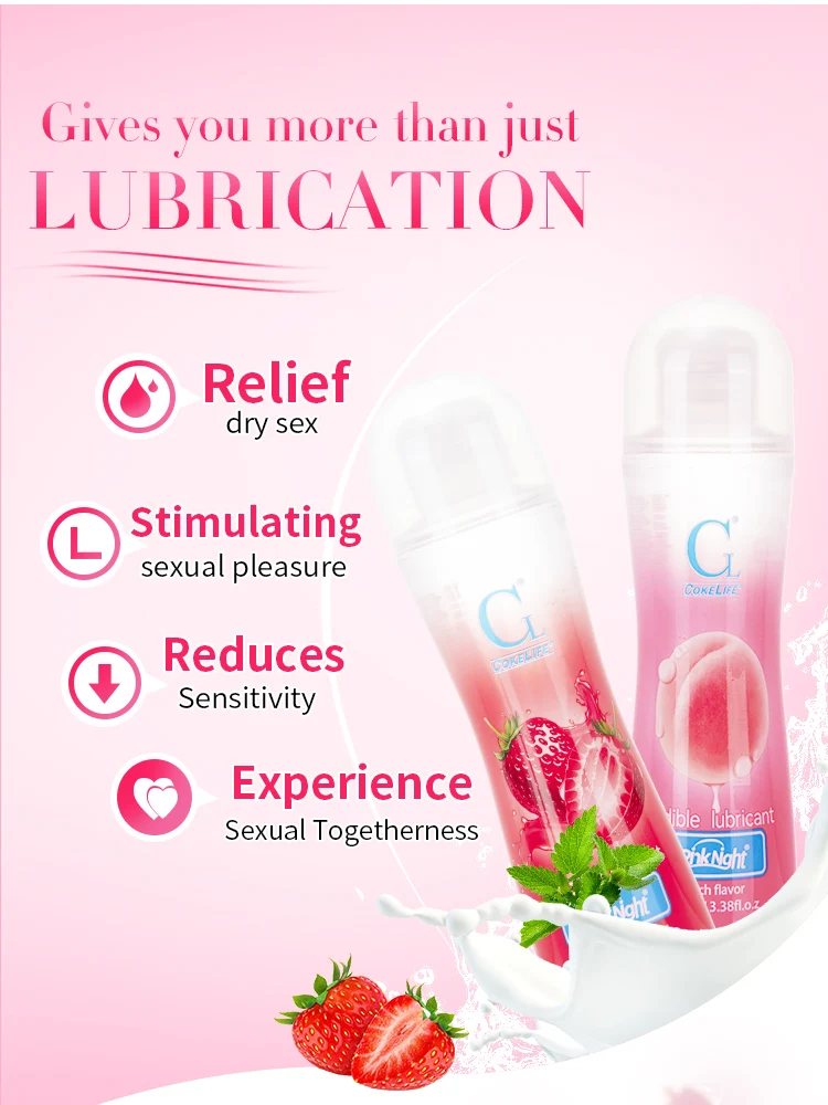 Cokelife 100ML OEM Oral Edible Lubricant - Flavored & Pure