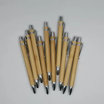 Eco Friendly Custom Logo Wooden Pen With Case Gift Pen Bamboo Stylus Ball Pen - Buy Bamboo Pen ...
