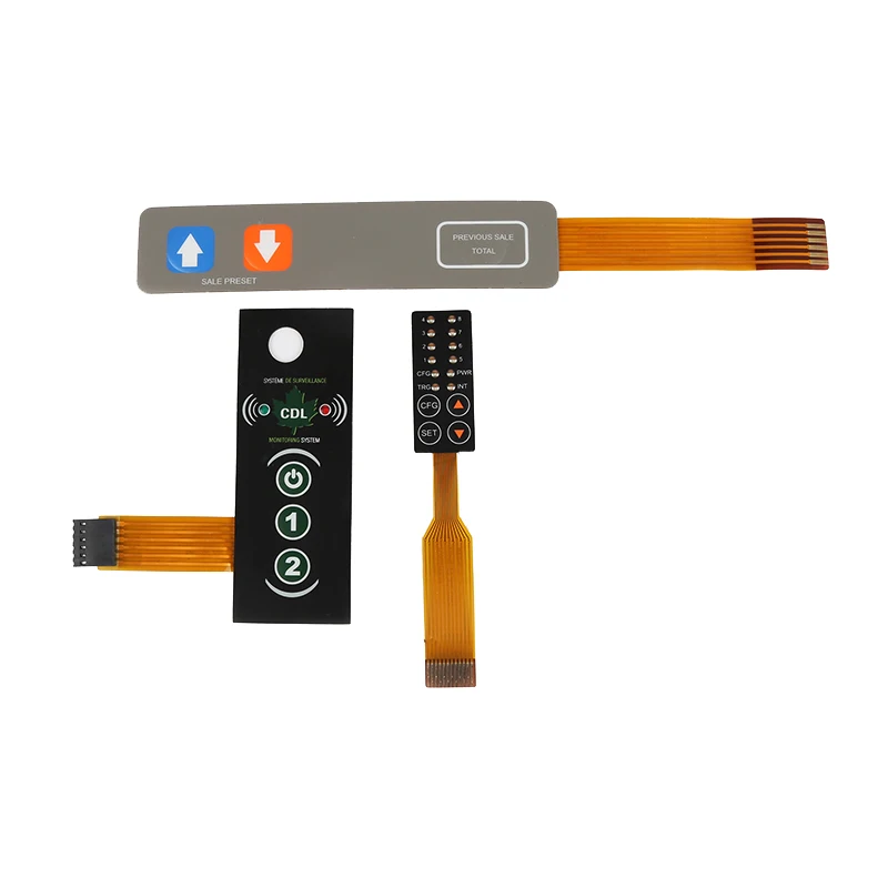 Membrane Push Button Matrix Switch Keypad Technology - Buy Membrane ...