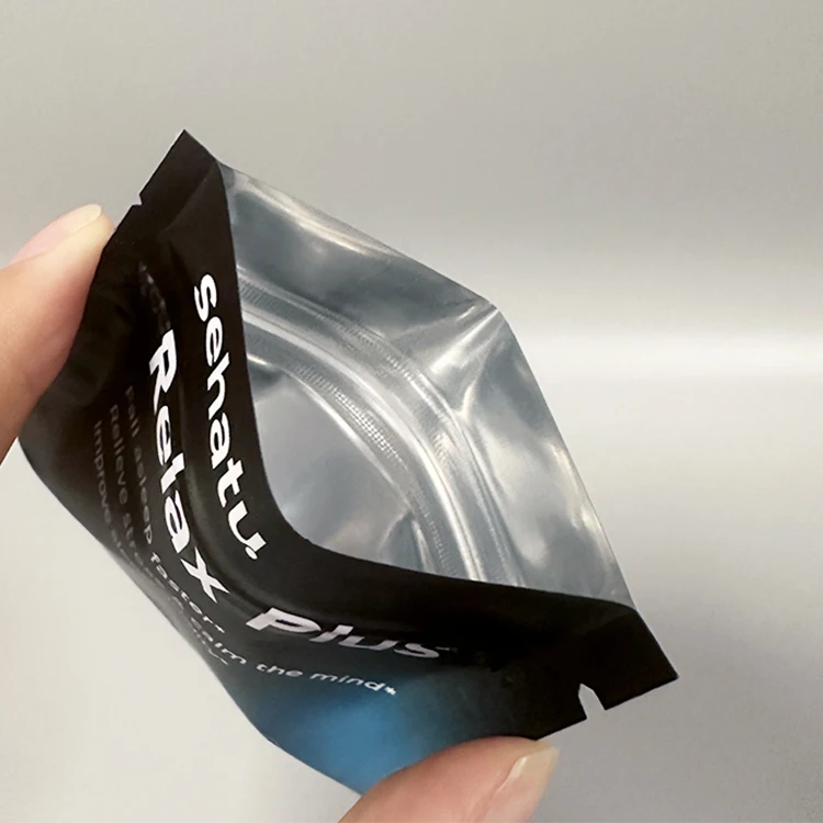 Custom Supplement Vitamin Capsule Pill Sachet Sample Pouch Zip Lock 3 ...