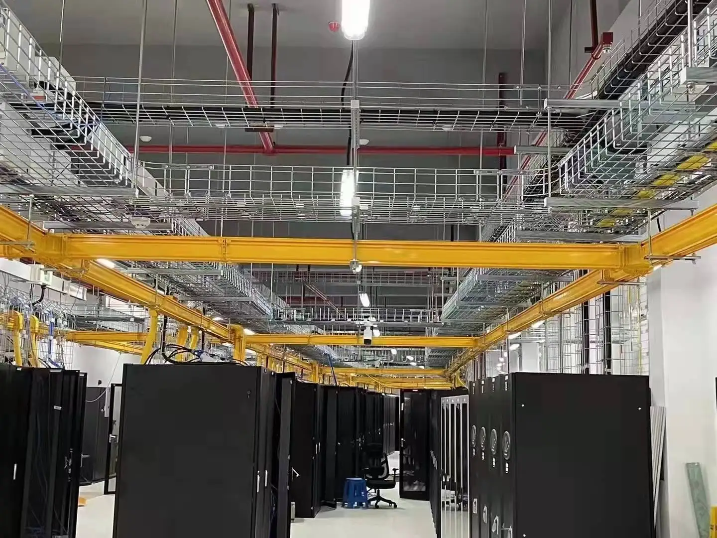 Vichnet Yellow Fiber Optic Runner Cable Tray Plastic Wiring Ducts for ...