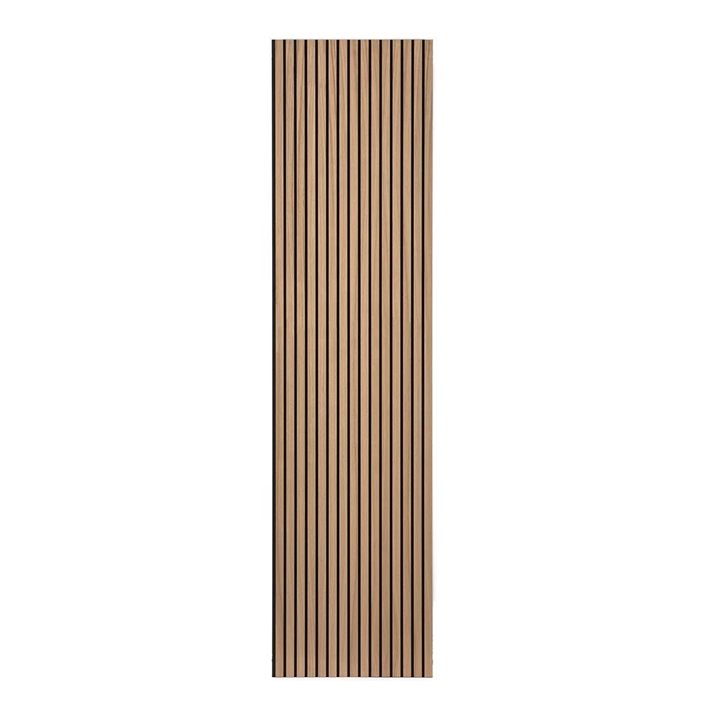 Office Studio Akustik Wooden Slat Wall Panels Sound Proof Wall Panels ...