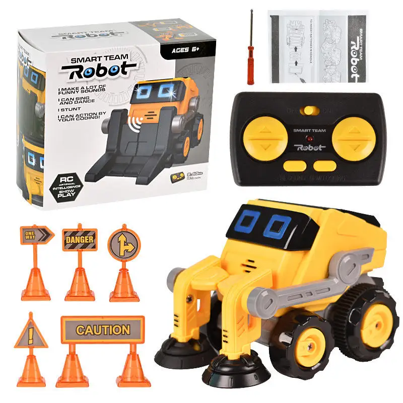 Engineering Rc Truck Toys Creative Shapes Robot Stunt Car Radio Control ...