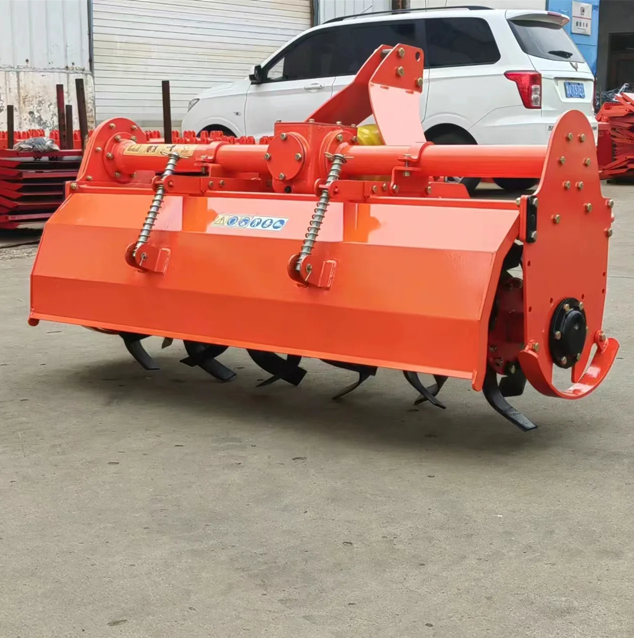 3 Point PTO Drive Rotary Cultivator Rotavator, Farm Soil Rotary Tiller ...