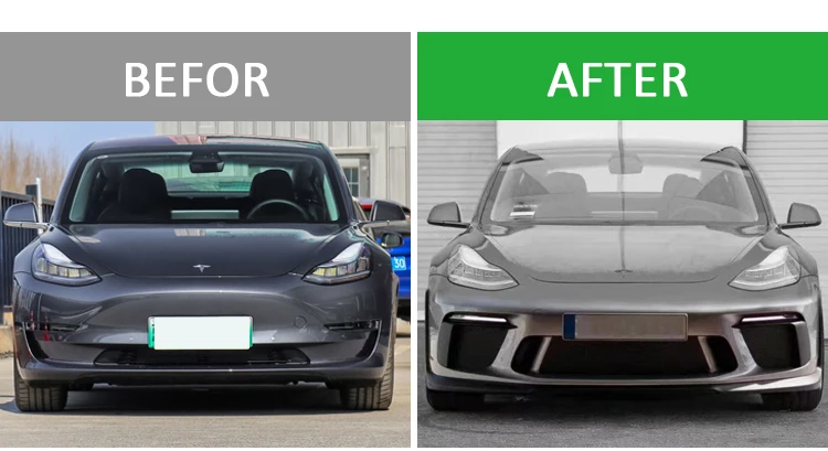 2018 Tesla Model 3 Front Bumper - Durable & Stylish Upgrade