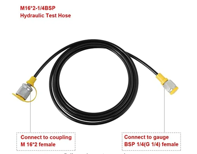 Stainless Steel Pressure Test Point Coupling 63mpa