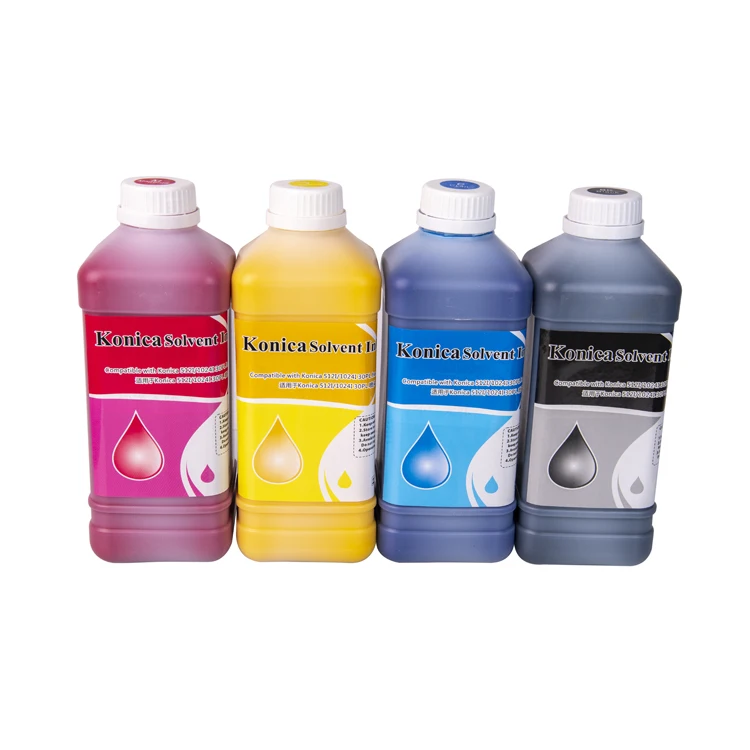 Konica 512i Solvent Printer Digital Color Printing Machine 512i ...