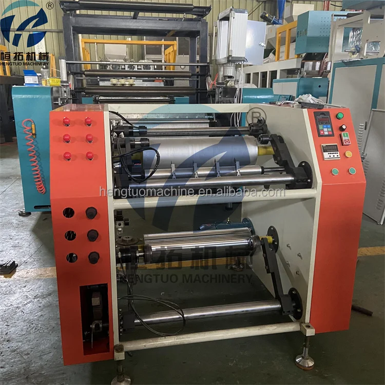 HT-500 CE Certificate PE Stretch Film Cling Film Rewinding and Slitting ...