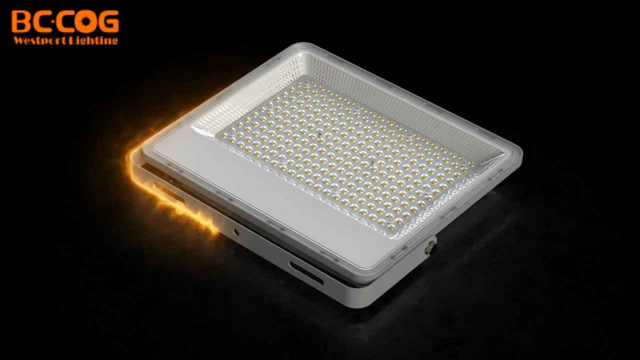 Ip66 50w 100w 150w 200w 300w 85lm/w For Outdoor Stadiums,Street ...