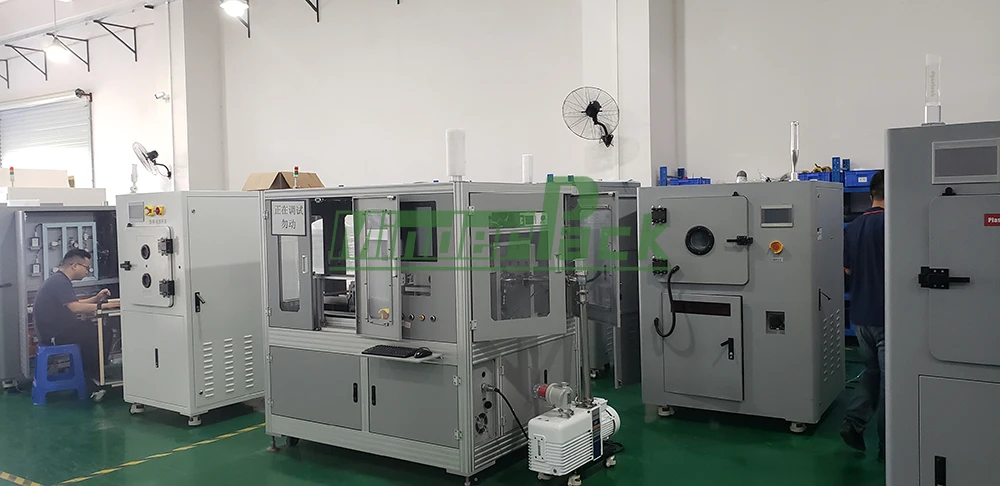 DBD Discharge Wide Linear Plasma Cleaning Machine