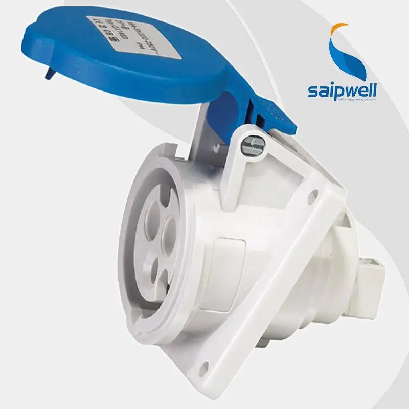 Sp-1492 2p+e Industrial Socket Ip44 Ce Socket 230v 32a European ...
