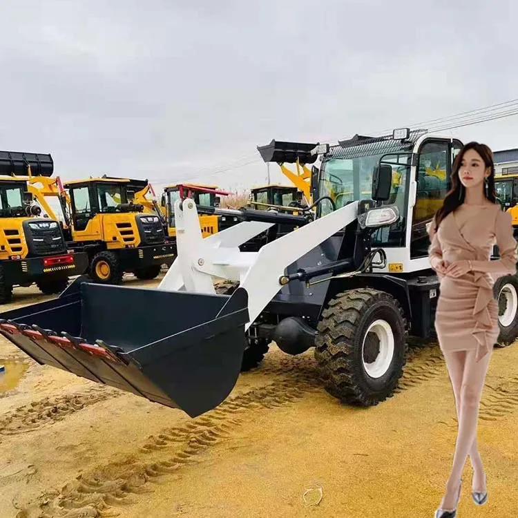 2 Ton Wheel Loader Wheel Loader Mini Tractors With Front End Wheel ...