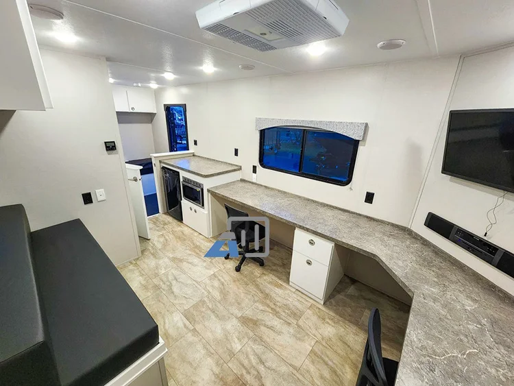 Outdoor Jobsite Mobile Office Trailer With Bathroom Portable Office on ...