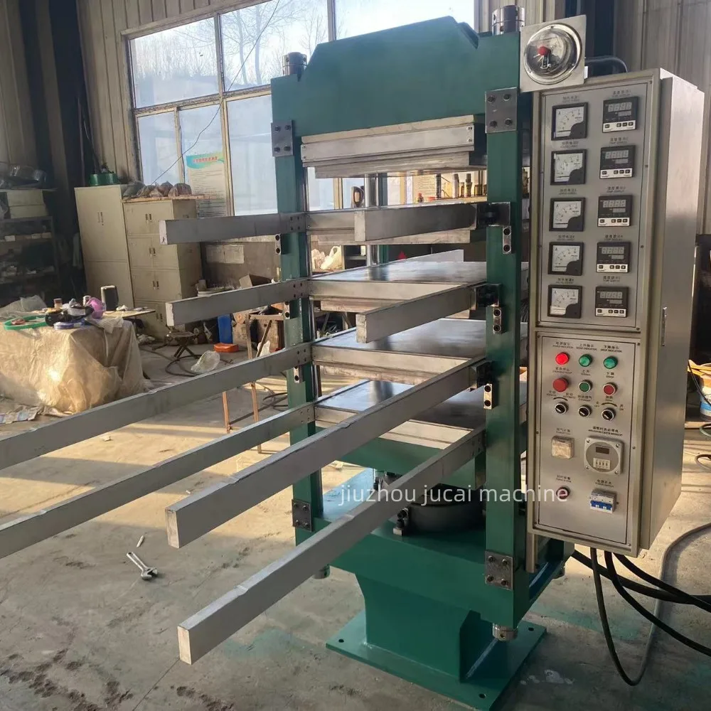 Interlocking Rubber Tiles & Flooring Mat Compression Press Machine ...