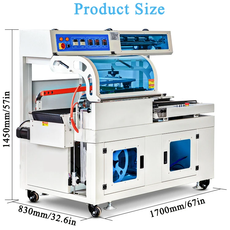 L-bar Sealing and Shrinking PE PVC POF Film For Box Carton And Food ...