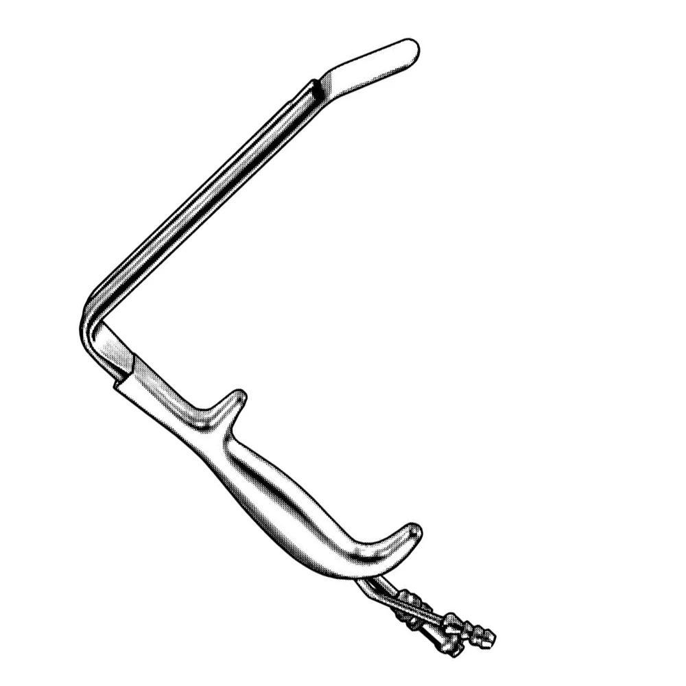 High Quality Retractor Tebbtts Fiber Optic Breast Retractors With Teeth ...