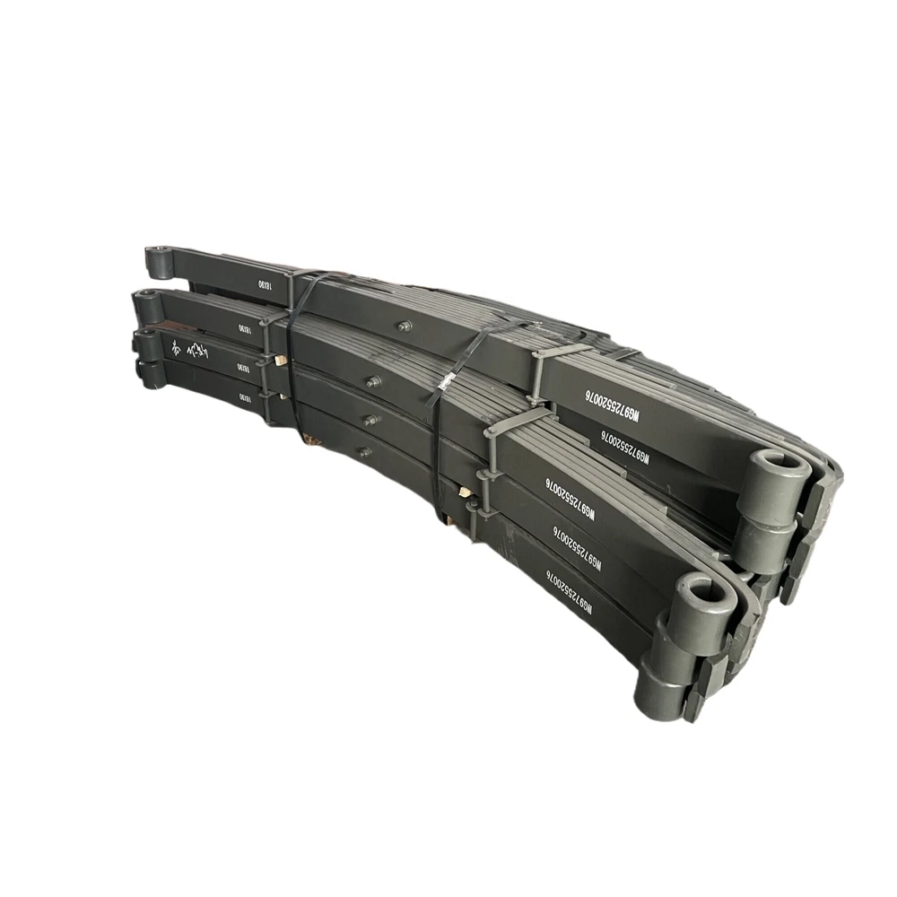 Front Left Steel Plate Spring Assembly Spare Parts For Chinese Sinotruk ...