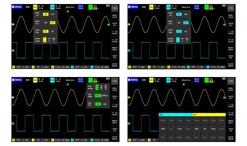 Portable Digital Storage Oscilloscope Kit - 2 Channels