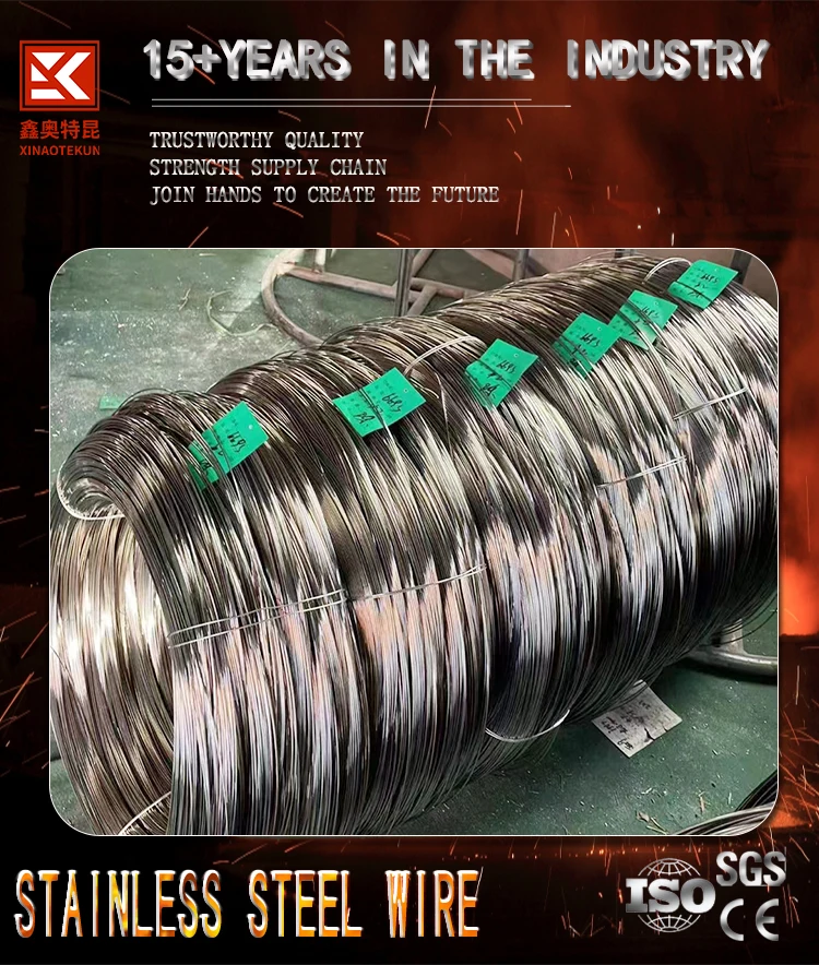 Stainless Steel Hydrogen Annealing Wire Astm 204 304h 316l Fog-faced ...