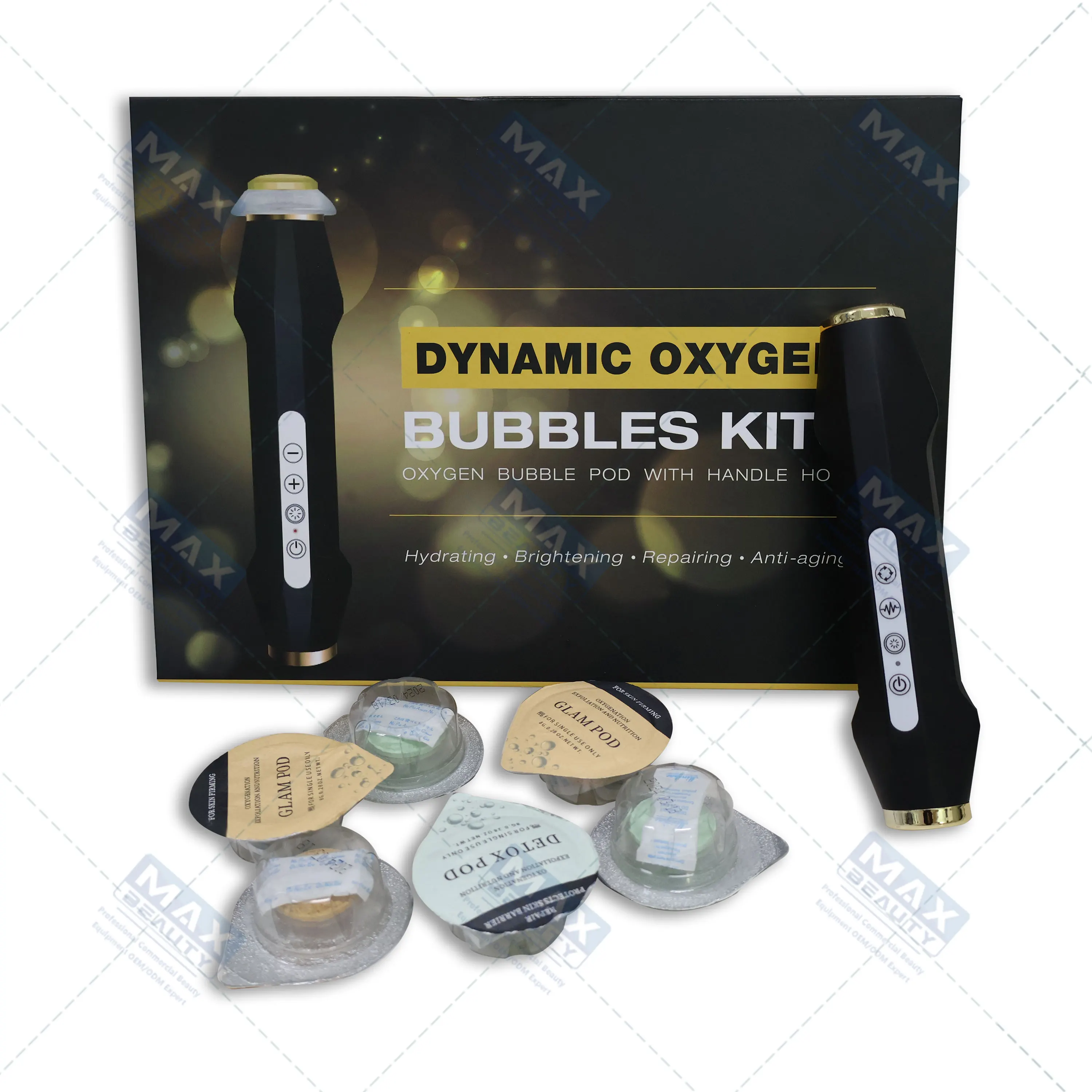 Newest Mini Co2 Bubble Oxygenation Capsules Pods Rechargeable Oxygen Skin Tightening Facial ...