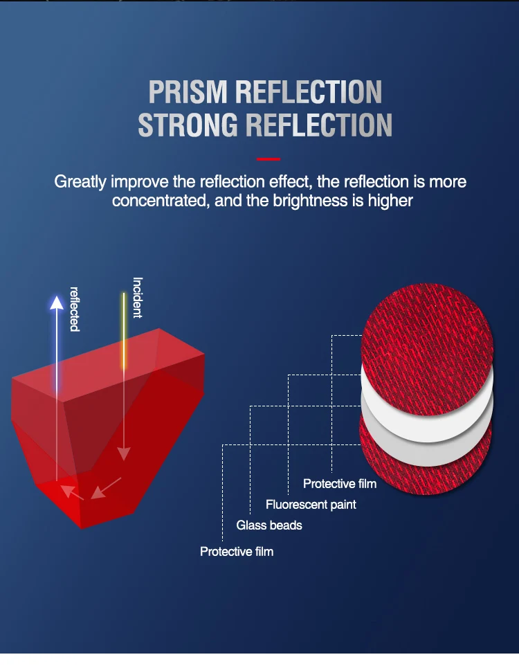 48 Inch Driveway Reflectors Snow Makers Double Sided Reflective ...