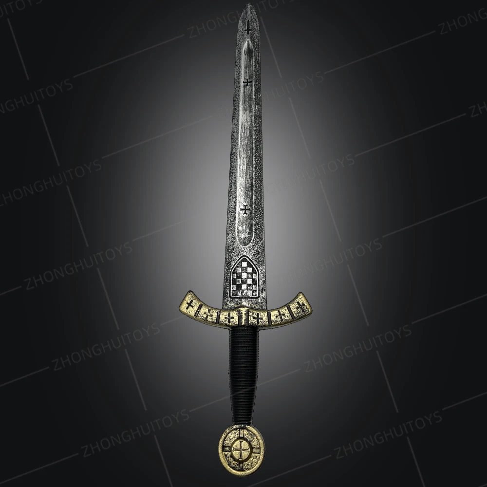 High Quality Crusader Miniature Sword Medieval Knight Cosplay ...