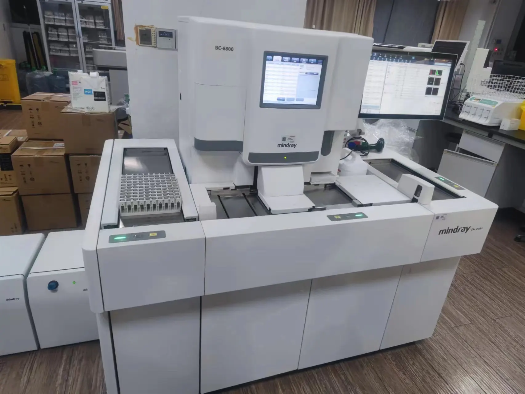 Mindray Bc6800 Automatic Blood Cell Analyzer Hematology Analyzer ...