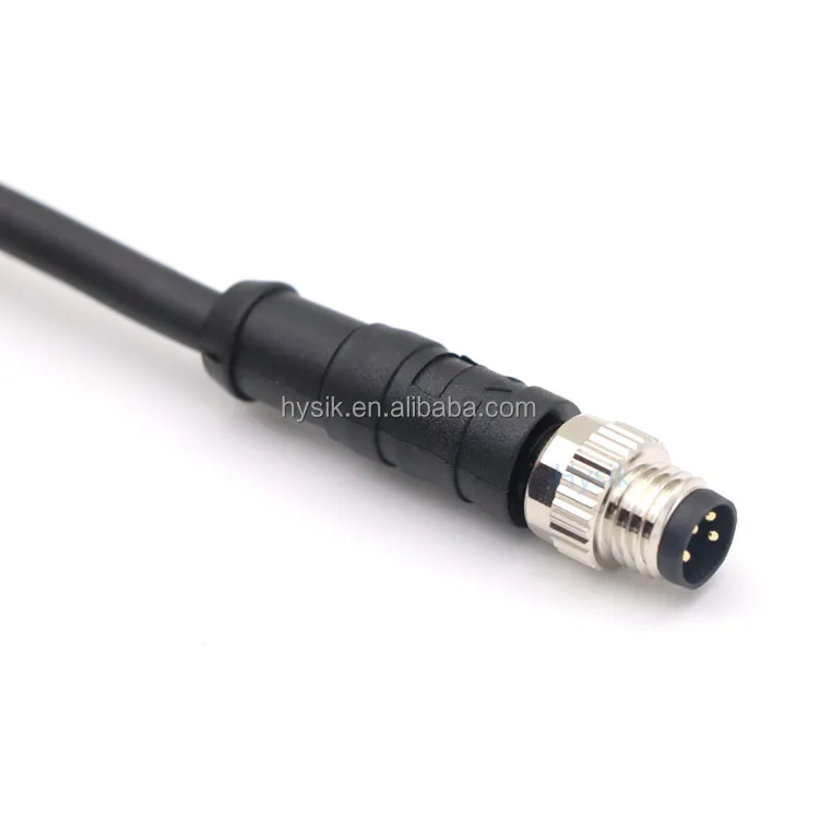 Hysik Ip67 4 Pin Male To Female 5m Sensor Cable Waterproof Connector ...